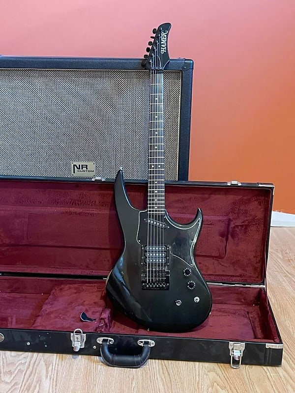 Hamer Phantom 1985 black | Reverb