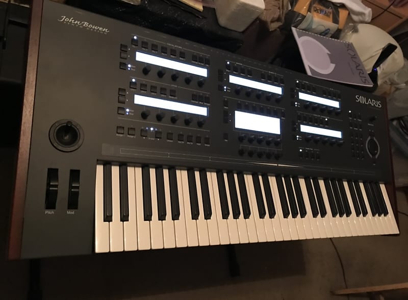 John Bowen Synth Design SOLARIS Limited Edition Black | Reverb