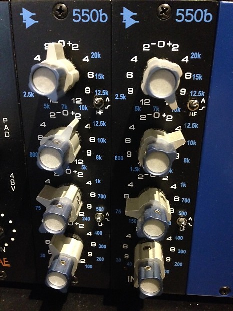 Pair API 550B 500 Series 4-Band Equalizer 2010 Mint | Reverb