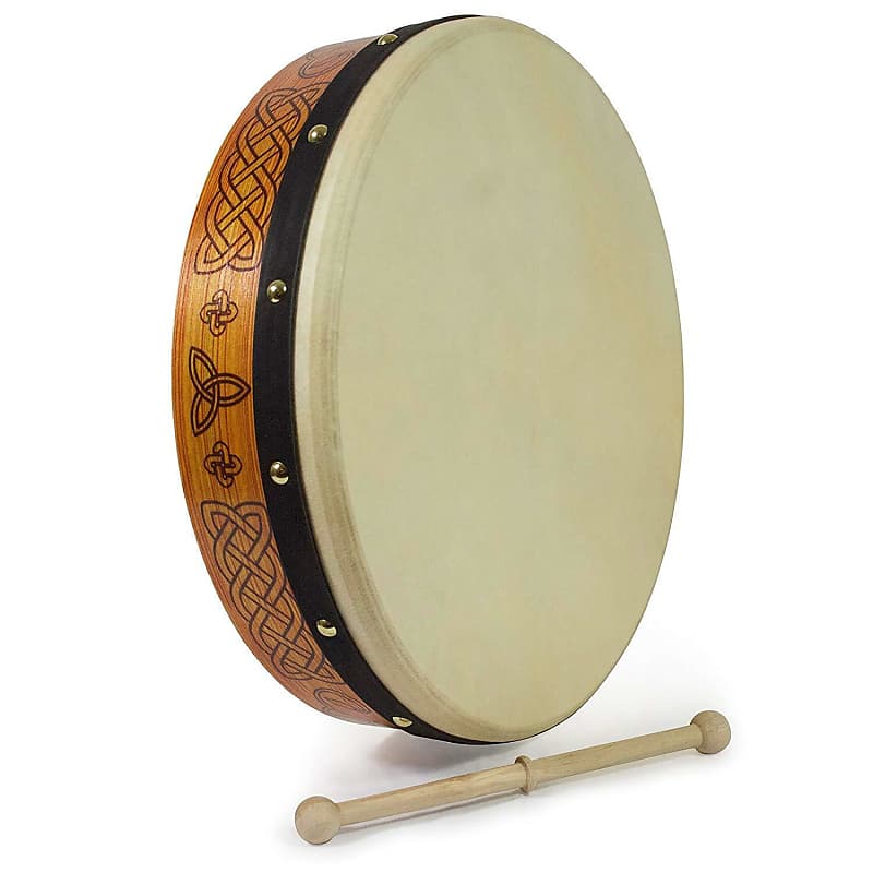 Waltons Celtic Burn 15" Bodhrans 2021 Wood with Celtic Design | Reverb