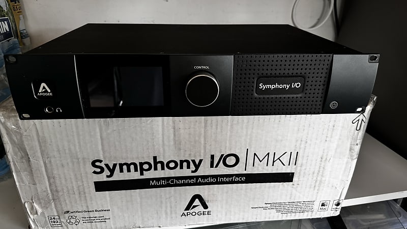 Apogee Symphony I/O MKII 16x16 - 8 mic preamp Thunderbolt | Reverb
