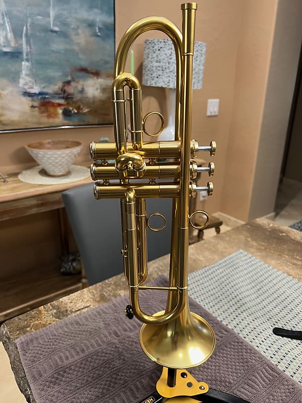 Adams Trumpet A1 Generation 2 - Satin Gold Lacquer | Reverb