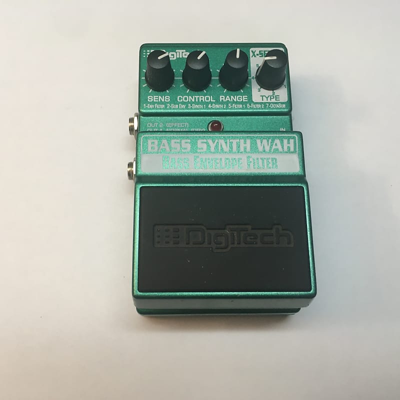 DigiTech Bass Synth Wah Pedal | Reverb