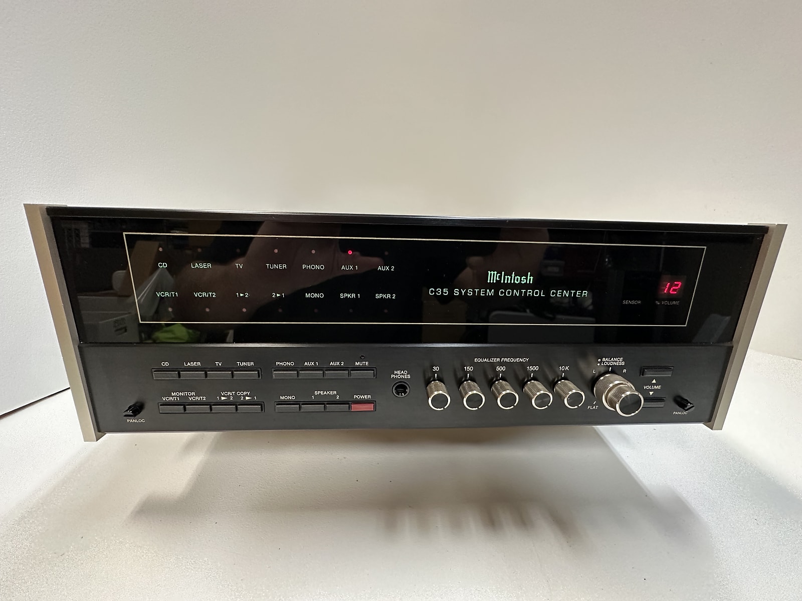 McIntosh C 35 Stereo Solid State Preamp and Video Switch | Reverb