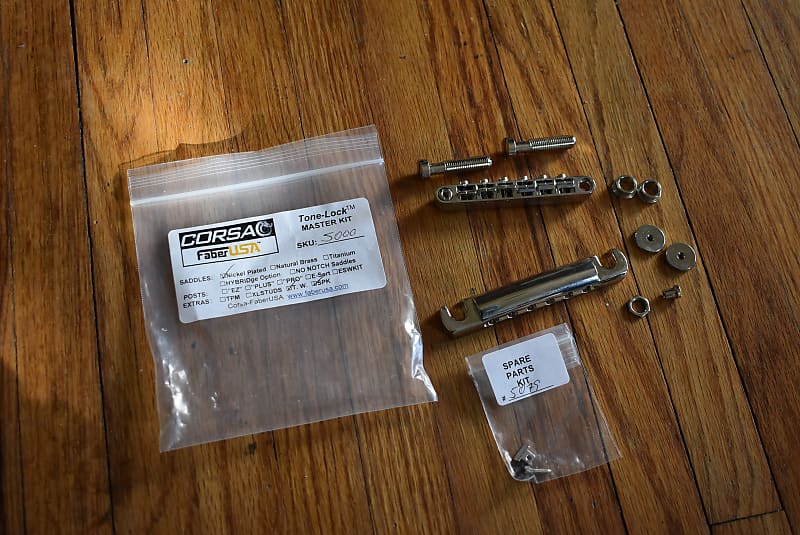 Faber Tone lock master kit, Tune o matic bridge & tailpiece | Reverb