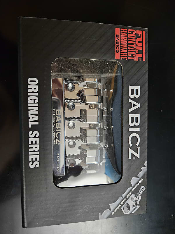 Babicz FCH-5BCHR Full contact Bridge for 5 String Bass - | Reverb