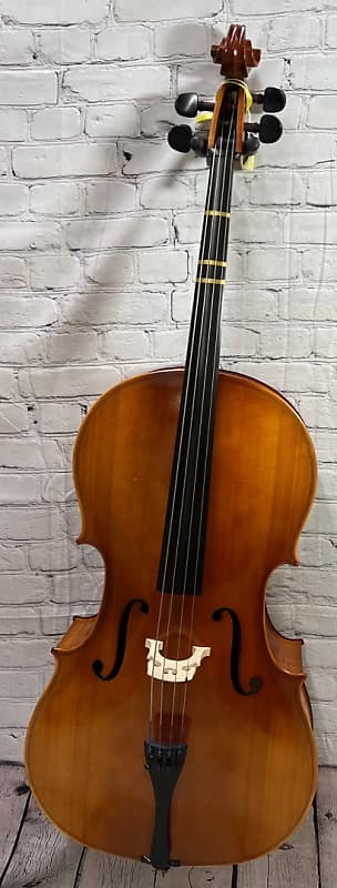 Erich Pfretzschner 4/4 Full-Size Cello Model 362L with Bag | Reverb