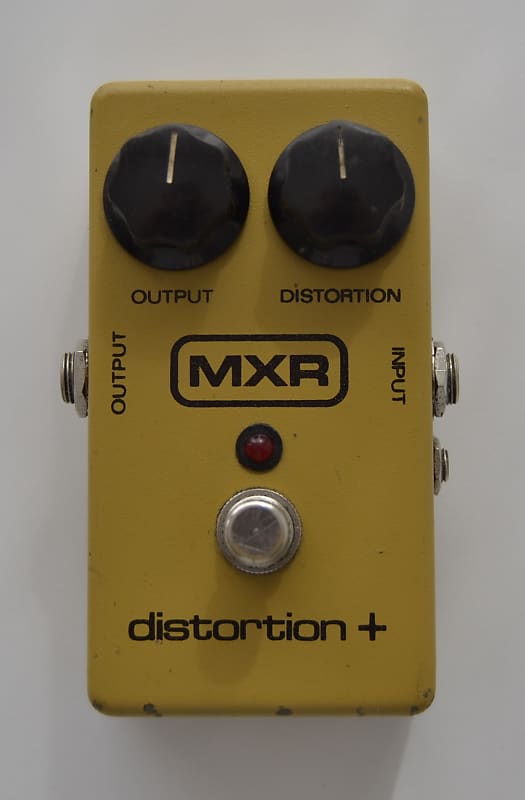 MXR MX-104 Block Distortion + 1975 - 1984 - Yellow | Reverb