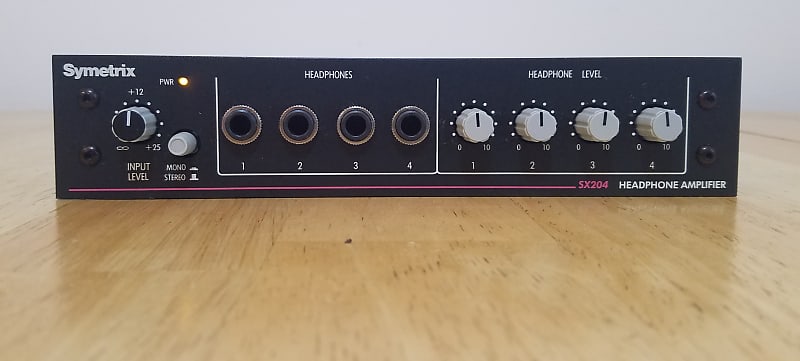 Symetrix SX 204, 4x Headphone Amp Tested & Awesome!! | Reverb