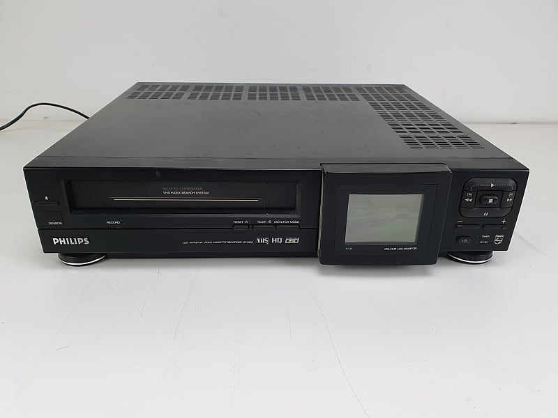Philips VR-6880 VHS recorder/Player with LCD monitor | Reverb UK