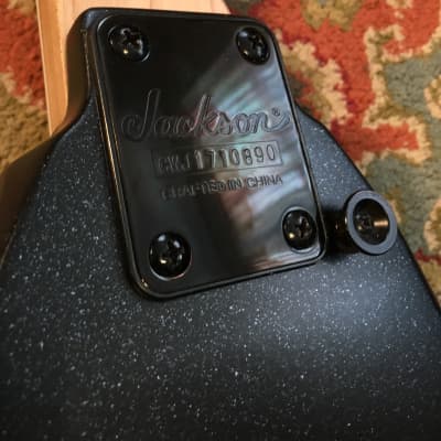 Custom Jackson Rhoads V. one-of-a-kind | Reverb