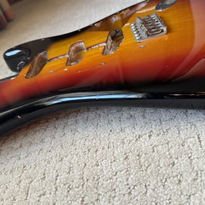 1983 Fender Fullerton Era AVRI '62 Stratocaster body 3 tone | Reverb