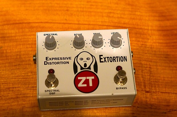 ZT Extortion Expressive Distortion w/ analog drive and | Reverb