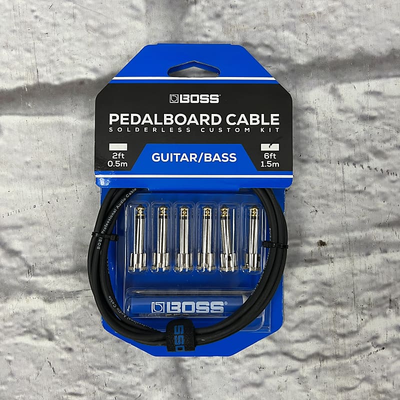 Boss Pedalboard Cable Solderless Custom Kit | Reverb