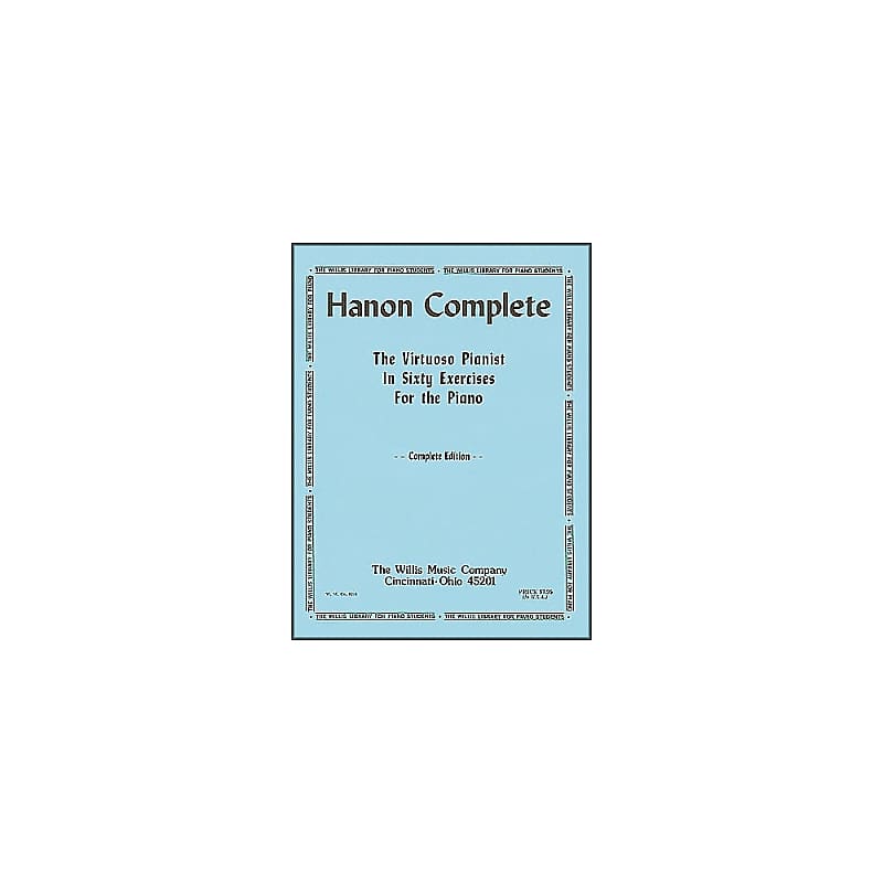 Willis Music Hanon Complete (The Virtuoso Pianist In Sixty | Reverb