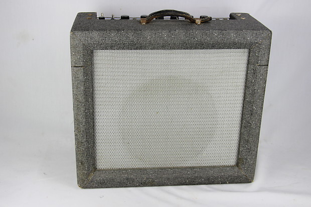 Guild 66-J Vintage Tube Amplifier 1962 Grey | Reverb