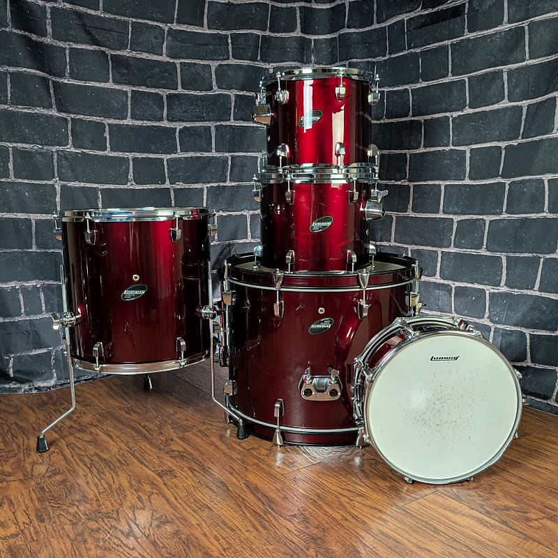 Ludwig Accent CS Combo -5PC Wine Red | Reverb