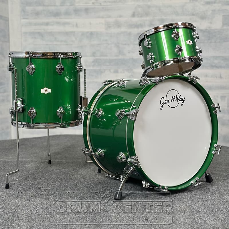 George Way Aristocrat Studio 3pc Drum Set 20/12/14 Elbaite | Reverb