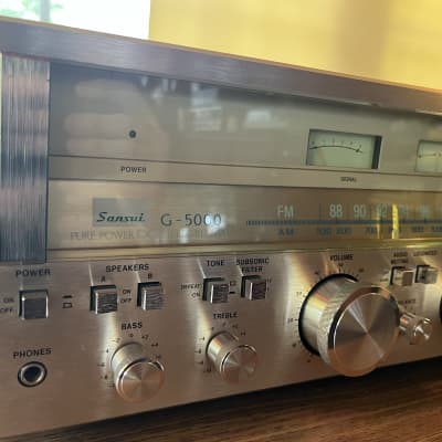 Sansui G-5000 Pure Power DC Stereo Receiver 1978-1979 | Reverb