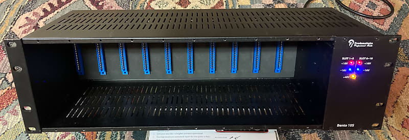 Fredenstein Bento10S 10-slot 500 Series Chassis Rack | Reverb
