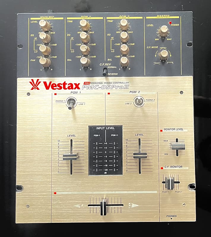 Vestax PMC-05 Pro II 90s - Gold | Reverb