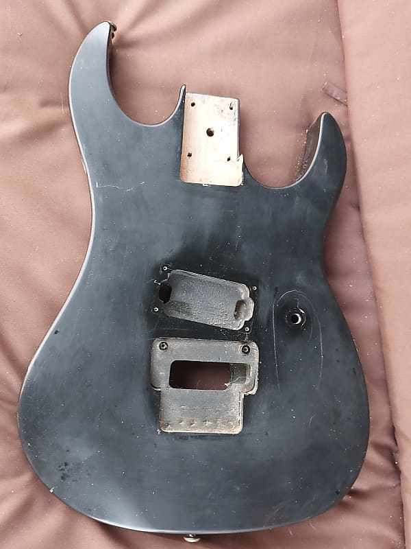 BC Rich Gunslinger Retro 24 fret Conversion Project Mahogany | Reverb