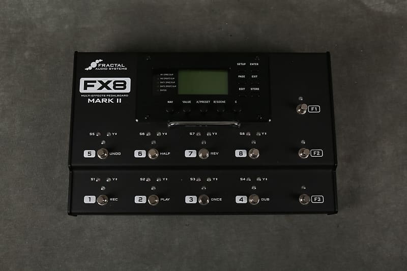 Fractal Audio FX8 MkII Multi-FX Pedalboard w/Box & PSU | Reverb UK