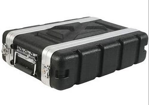 2U SHALLOW 8 Inch Deep Rack Case, Light Weight ABS 19" Std w | Reverb