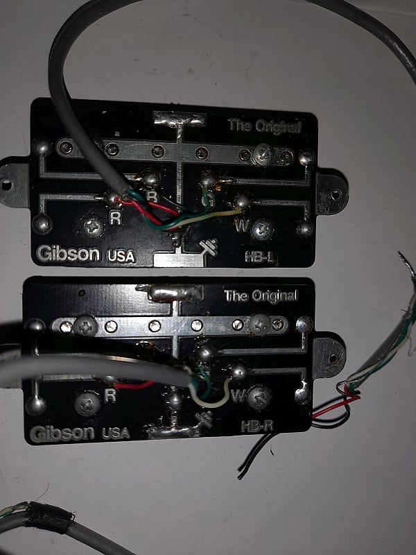 Gibson SET GIBSON HB-R HB-L milieu 70s | Reverb