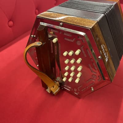 Bastari 30 Button Anglo Concertina G/C | Reverb