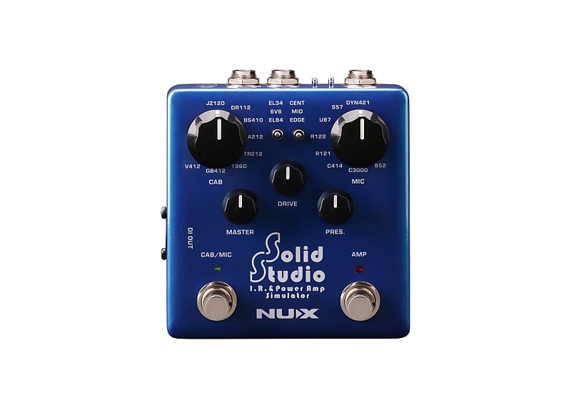 Nux Solid Studio IR & Pow Amp Sim | Reverb