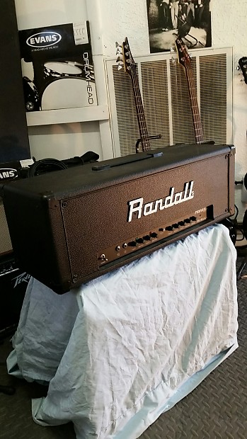 Randall RG-100 CLASSIC 1999 Black Leather | Reverb