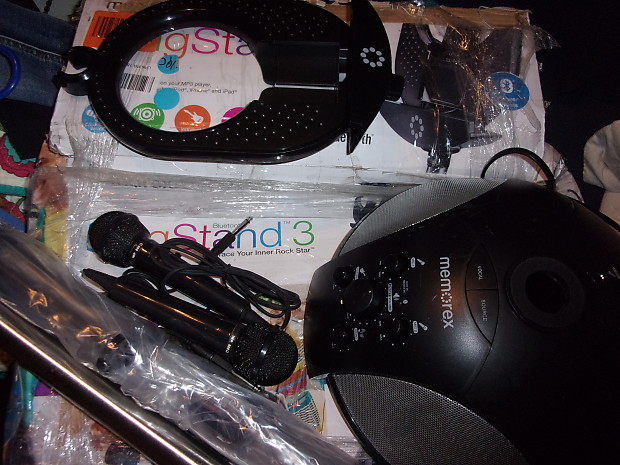 Memorex Sing Stand 3 Karaoke Bluetooth capable Two | Reverb