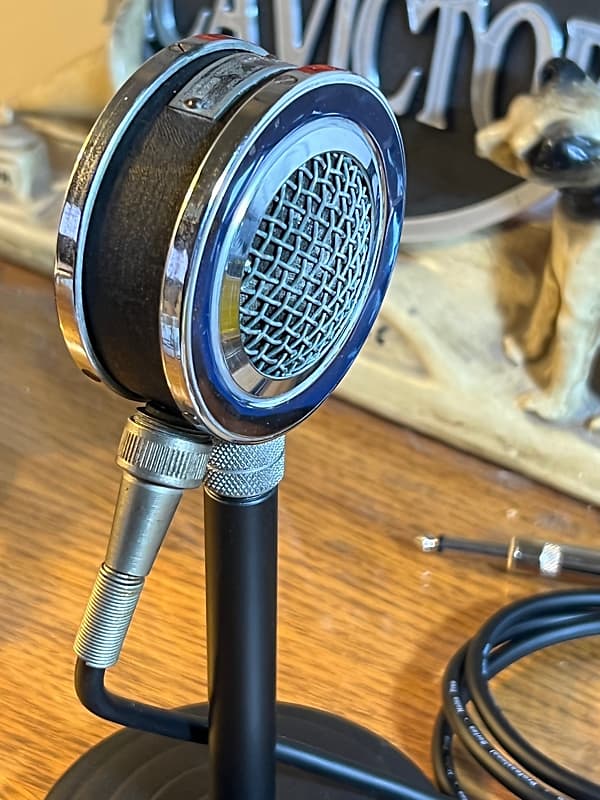 Rare 1946 Amroh-Muiden Holland, Model 421 Microphone, works | Reverb
