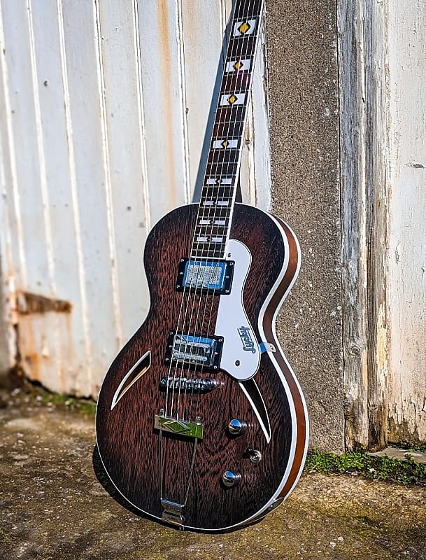 Lucky Guitars Handmade Semi Hollow Flat Top - 1 of 1 | Reverb