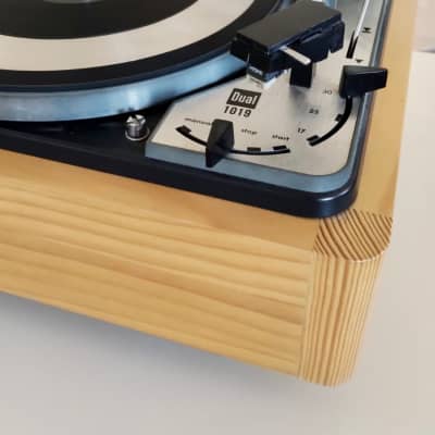 Dual 1019 con Plinto hecho a mano | Reverb