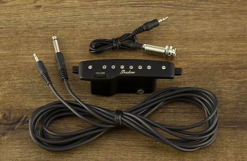 Shadow Electronics SH145-B Black Acoustic Guitar Active | Reverb