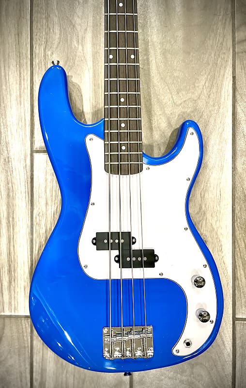 Atkins APB1 Electric Bass Guitar (PB 2022) 2022 Blue | Reverb