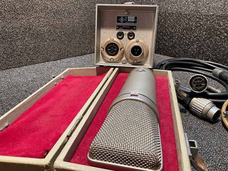 NEUMANN U67 #1549 # TUBE VINTAGE MICROPHONE 1968 | Reverb