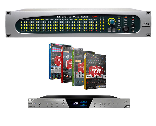 Solid State Logic Sigma + Antelope Audio Orion 32+ | Reverb