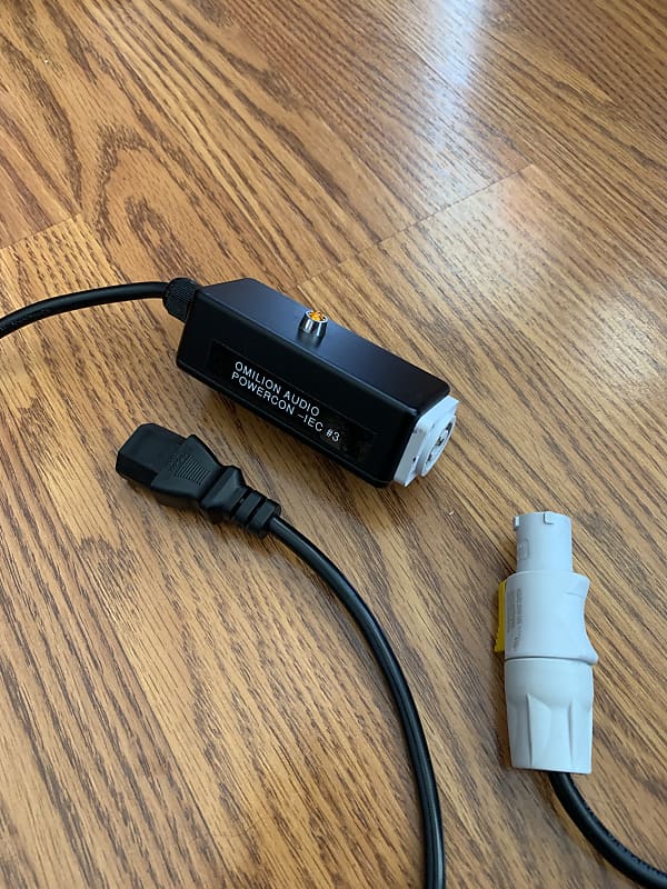 Omilion Audio Powercon to IEC Patch-bay | Reverb