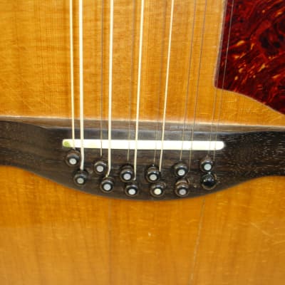 Vintage 1977 Charles Hoffman 12-String Acoustic Guitar w/ | Reverb