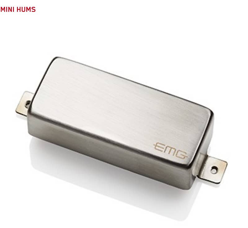 EMG- M-60, mini humbucker, brushed chrome | Reverb