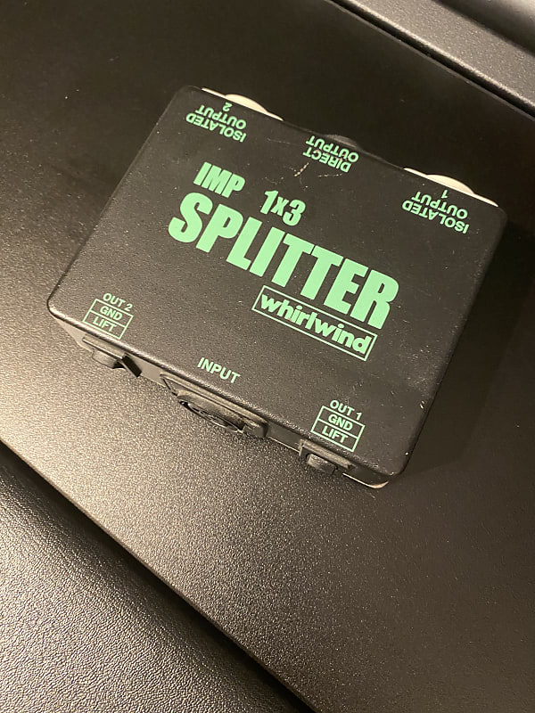 Whirlwind SP1X3 Imp 1X3 Single Microphone Splitter #2 | Reverb