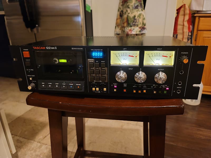 Fully Serviced Tascam 122 MKII 3 Head Cassette Deck - | Reverb