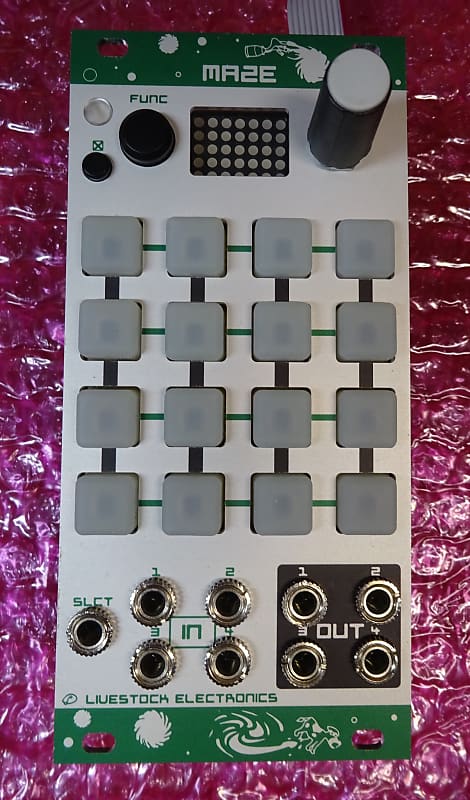 Livestock Electronics Maze Eurorack Matrix Mixer/Sequencer | Reverb