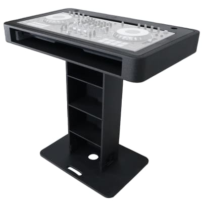 ProX XZF-DJCT-BL-CASE Black DJ Control Tower Stand with Prime | Reverb