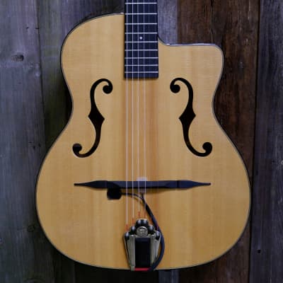 Michael Dunn Mystery Pacific Gypsy Jazz Guitar 1980 | Reverb