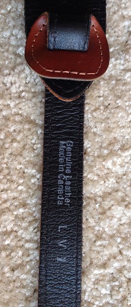 Larrivee Leather guitar strap | Reverb