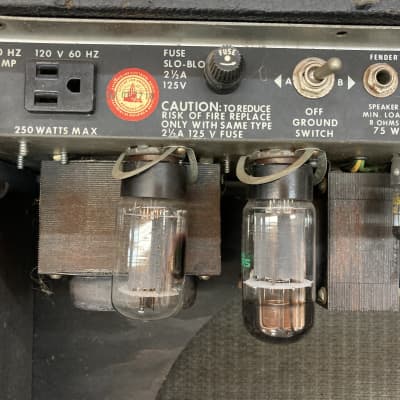 Fender 75 Amplifier Project 1980s - Black | Reverb